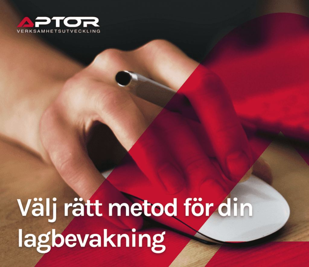 Aptor – ISO-konsult Arbetsmiljöverkets regler i ny struktur - Aptor – ISO-konsult
